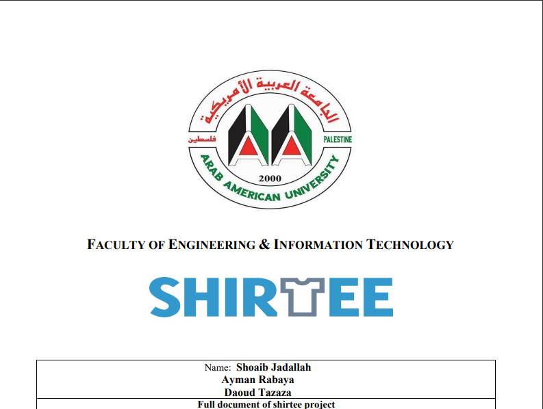 Shoaib Jadallah's Portfolio